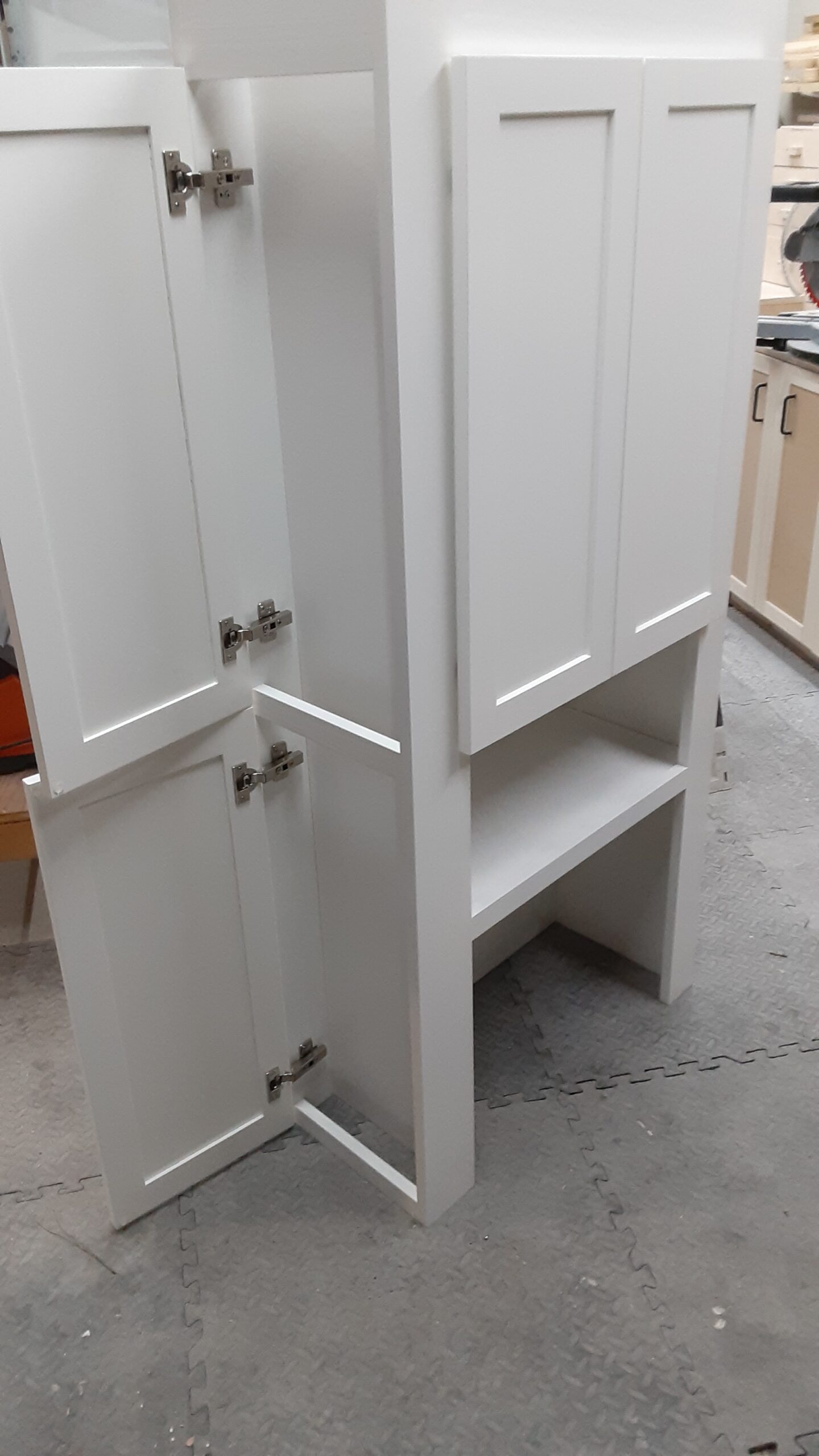 Kitchen Mail Counter - Little River Cabinet Shop