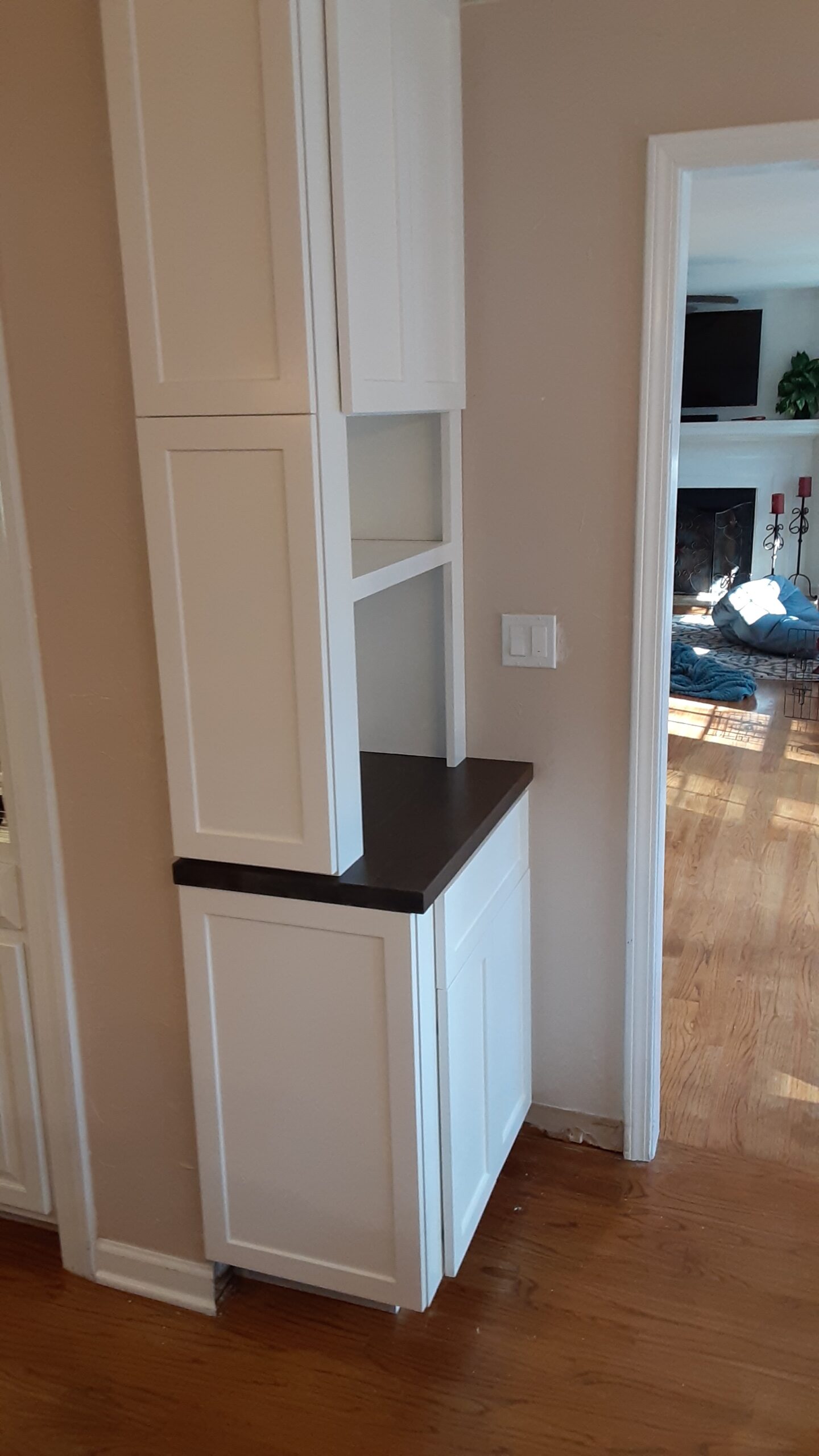 Kitchen Mail Counter - Little River Cabinet Shop